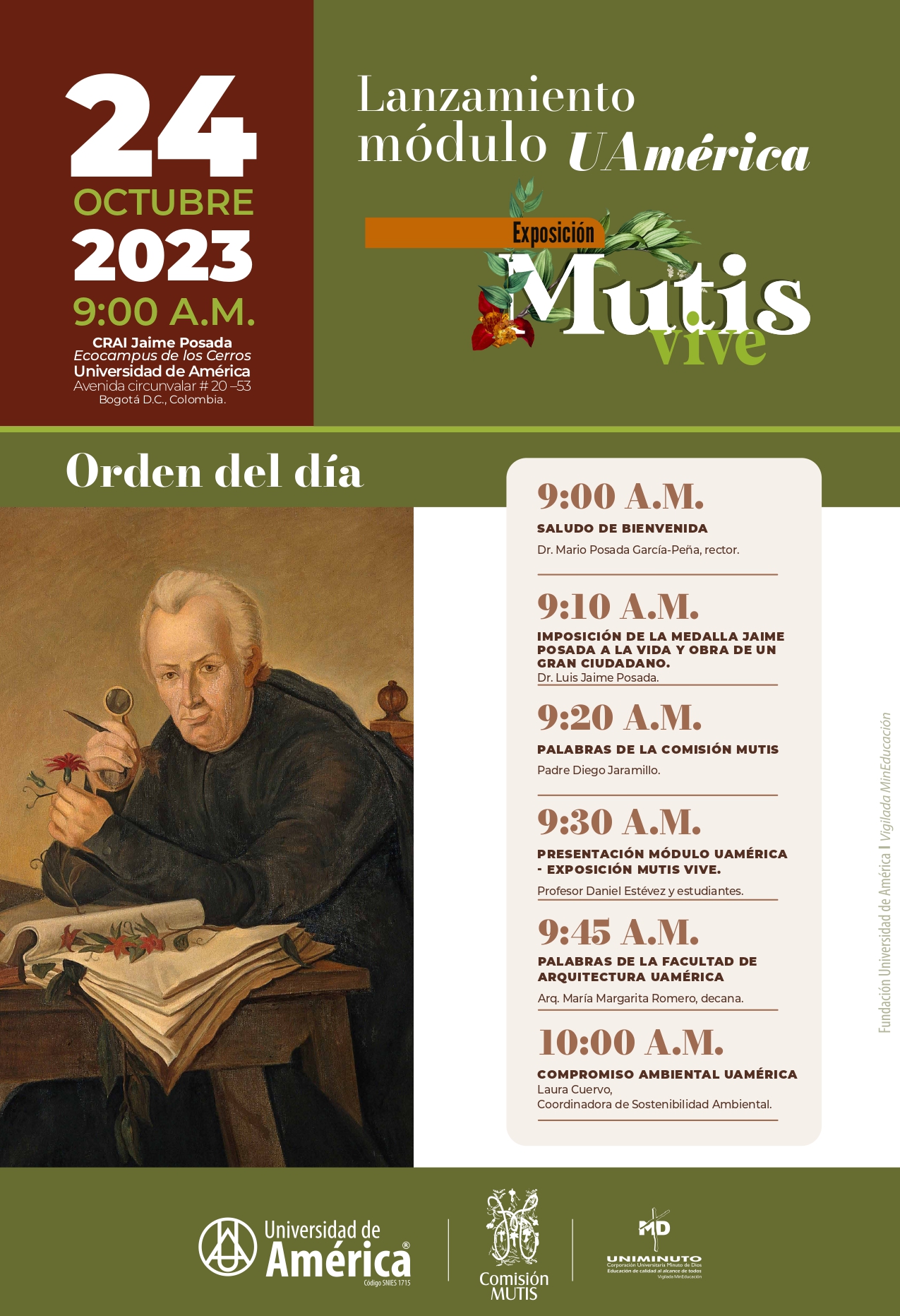 Lanzamiento Módulo U América – Comisión Mutis
